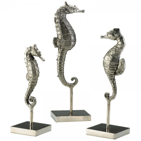 Seahorse Sculptures | MOSS MANOR: A Design House