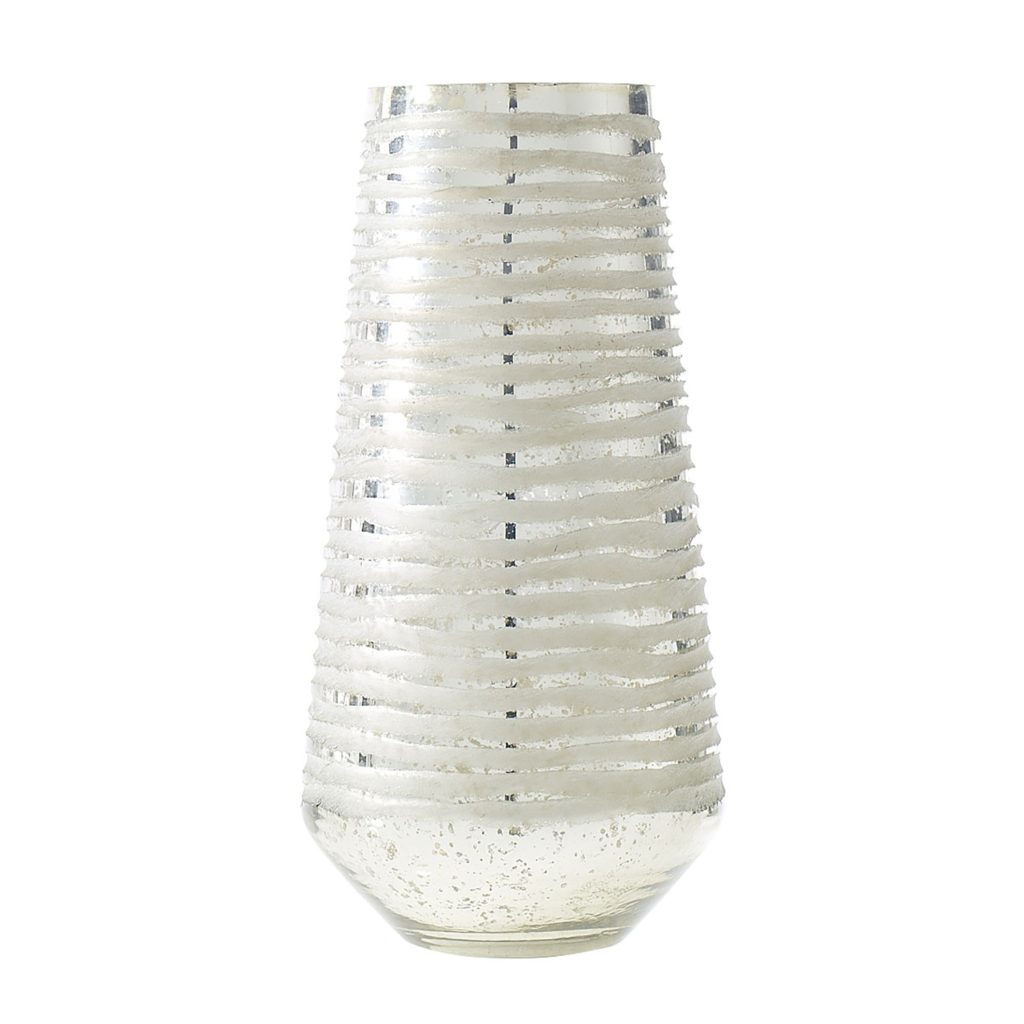 Allure Silver Mercury Glass Vase Collection - Moss Manor
