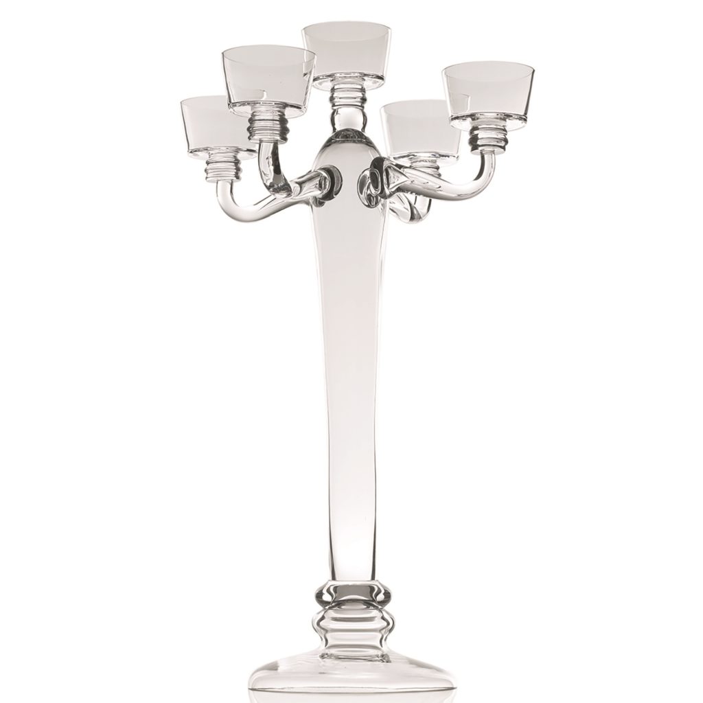 Regal Glass Candelabra Collection - Moss Manor